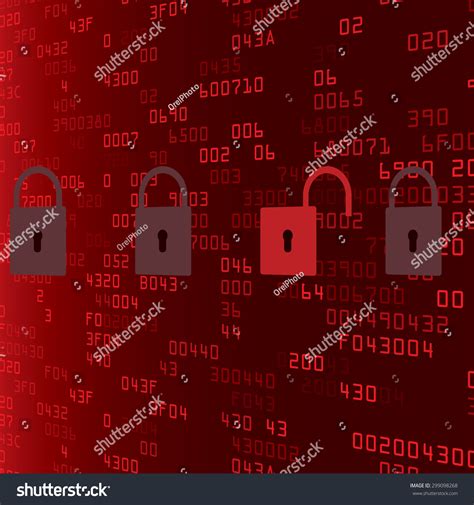 Red Security Background Hexcode Vector Illustration Stock Vector Red Security Background Hexcode Vector Illustration Stock Vector