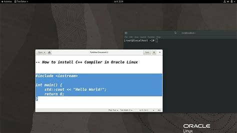 How To Install C Compiler In Oracle Linux Youtube