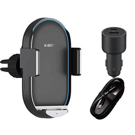 Xiaomi W Wireless Charging Car Holder Dual Port Car Charger