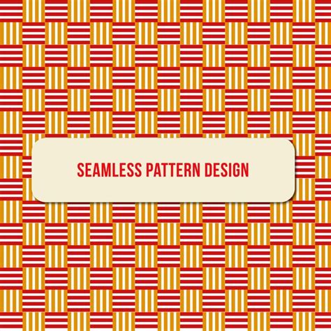 Premium Vector Line Pattern Design