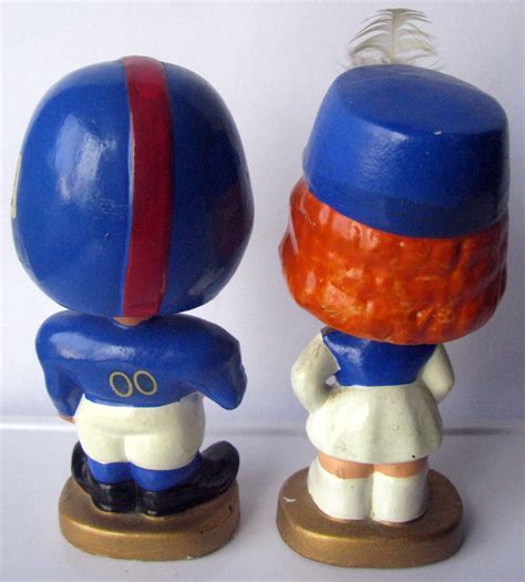 Lot Detail 60s New York Giants Kissing Pair Bobbing Heads