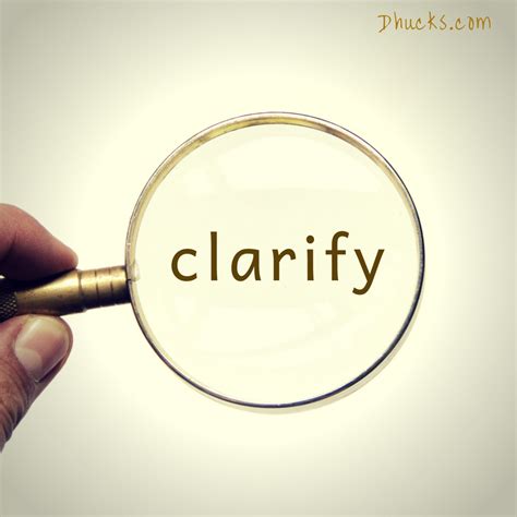 Clarify Stage 1