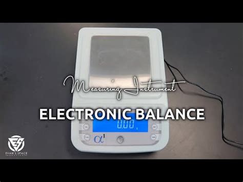 How To Read The Electronic Balance Evan S Space