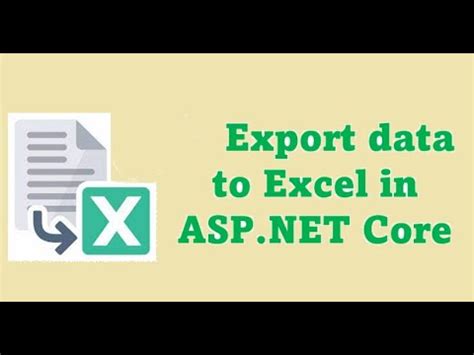 Download excel in asp.net core | Export excel file | Simplest way to download excel in .NET 6 ...