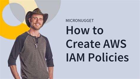 micronugget how to create aws iam policies youtube