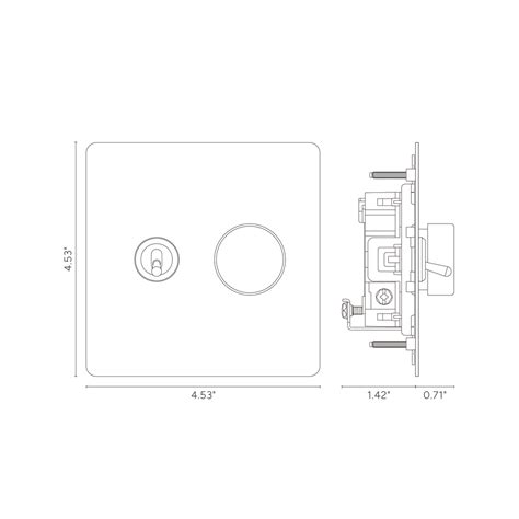 Kew 2g Toggle And Dimmer Switch Antique Brass Switches And Dimmers