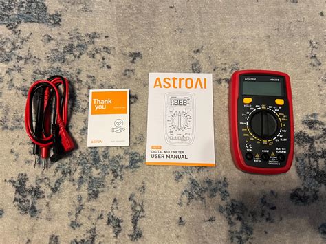 Astroai Digital Multimeter Tester 2000 Counts Am33b With Dc Ac Voltmeter And Ohm Volt Amp Meter