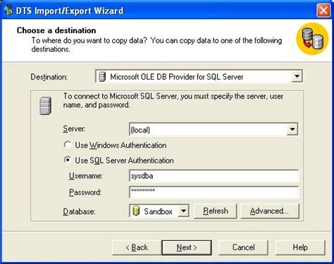 Importing Data Into Saleslogix Using Sql Dts Part 2 Customer Fx