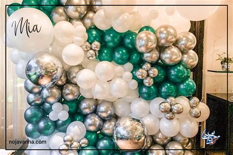 35 مدل بادکنک آرایی سبز دخترانه و پسرانه خفن