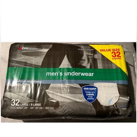 CVS Underwear Socks Cvs Health Adjustable Adult Underwear Poshmark