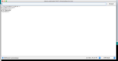 Affichage Problématique Moniteur Série Sur Mac Français Arduino Forum