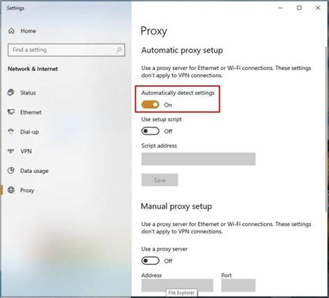 how to fix browser proxy server connection error