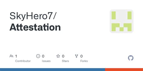 Github Skyhero Attestation