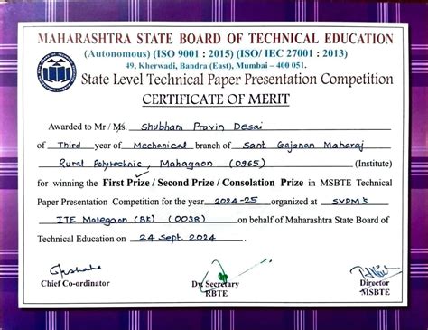 Shubham Desai On Linkedin Achievement Technicalpaper Engineering