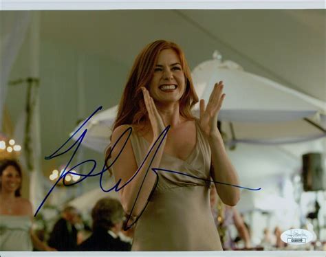Isla Fisher Autographed Signed Wedding Crashers Actress 8x10 Glossy