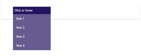 Css Display Drop Down List Items Over Container Without Vertical