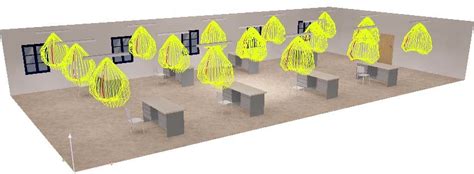 Simulated Light Distribution Diagram In 3d View Fl Download