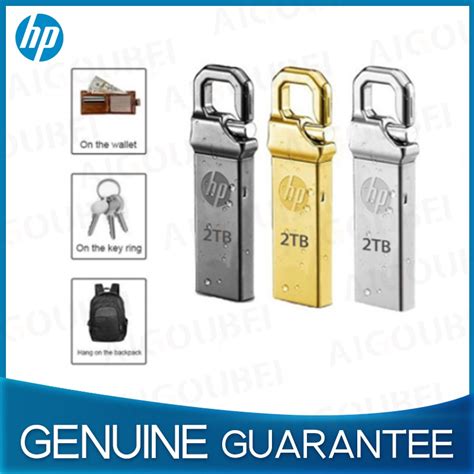 Hp Usb 3 0 2tb Flash Disk Metal Shockproof Waterproof High Speed Drive Flash Disk Shopee