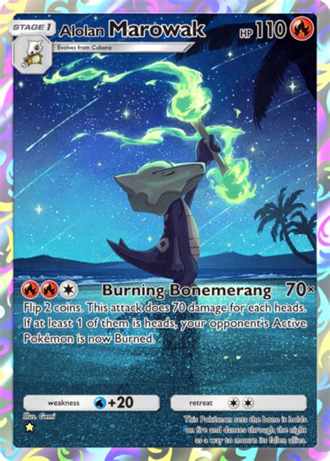 Alolan Marowak Celestial Guardians 27 Bulbapedia The Community