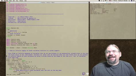 Haskell Live Coding Session 18 Nominal Sets Youtube