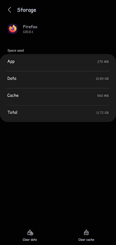 Firefox Takes Up A Lot Of Storage Rfirefox