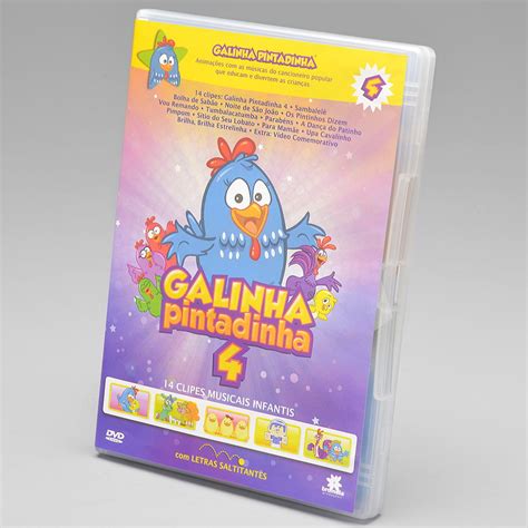 DVD Galinha Pintadinha Alô Bebê