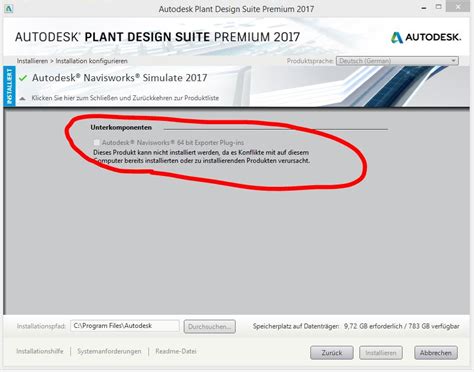 gelöst navis works plug in bei plant 3d 2017 läuft nicht autodesk