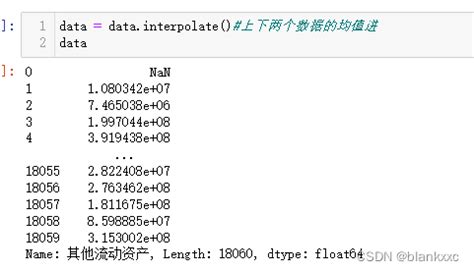 python数据挖掘分析清洗缺失值处理方法汇总 数据集中对某一列的缺失值补全python CSDN博客