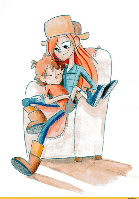 Gravity Falls Gf Gf Gf Art Gf Wendip Wendy Corduroy Dipper Pines