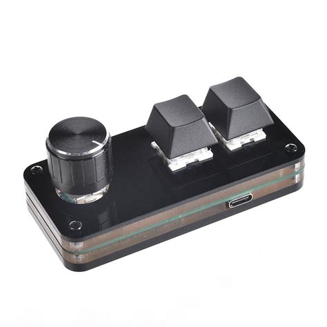 2 Keys Macro Programming Mini Keyboard For Photoshop Gaming Hotswap