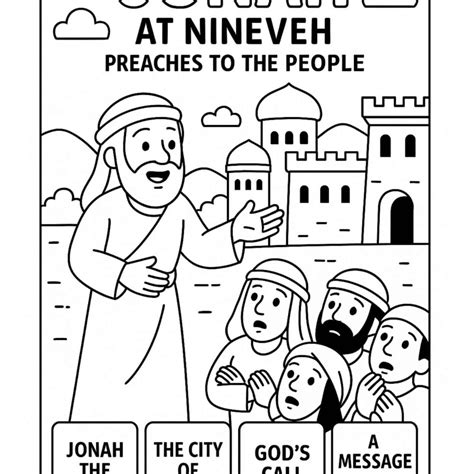 Nineveh Bible Story Free Bible Worksheets