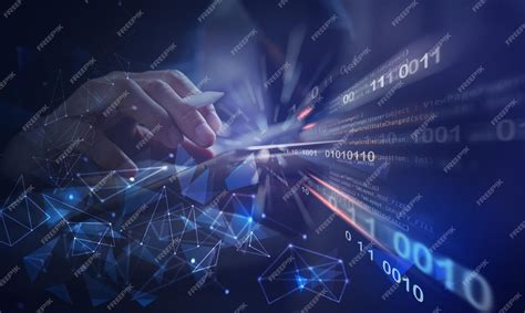 Premium Photo Digital Software Technology Development And Big Data Concept