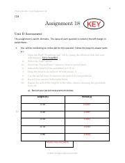 Physics 20 Assignment 18 2020 KEY Pdf 1 Physics 20 Mrs Tyler Assignment 18 18 Assignment 18