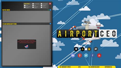 Suddenly Getting Error Failed To Retrieve Steam Workshop Items Solved Support Apog Labs Forum