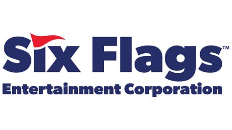 Six Flags Logo Symbol Meaning History Png Brand