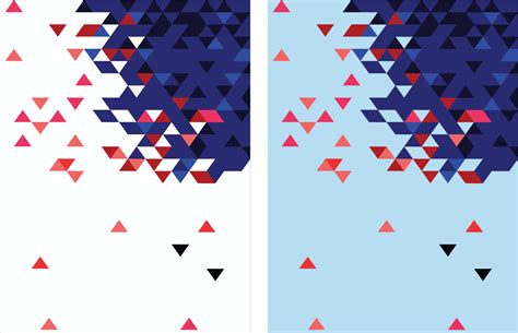 Triángulos Pattern Personalizados Vector Sport