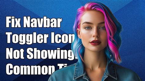 Fix Bootstrap 4 Navbar Toggler Icon Not Appearing Common Solutions Youtube