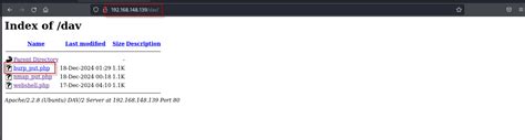 Exploiting Put Method For Reverse Shell On Metasploitable Techarry