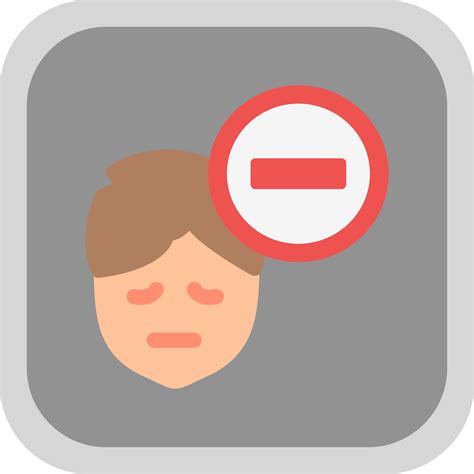 Negative Thinking Vector Icon Design Vector Art At Vecteezy