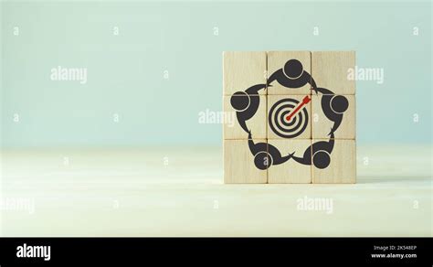 Common Goal Setting And Success Concept Teamwork Collaboration For Achieving Goal And