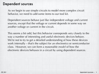 Dependent Sources Pdf