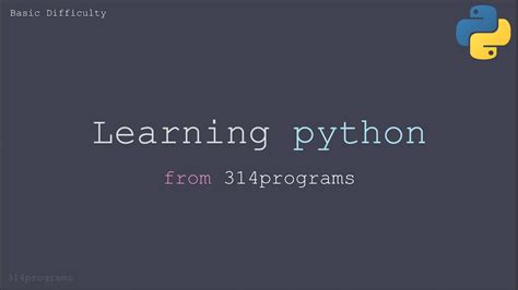 learning python part 2 youtube