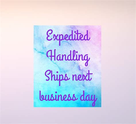Expedited Handling Fee Etsy Expedited Handling Fee Etsy
