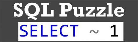 Sql Puzzle Archives Sql Authority With Pinal Dave