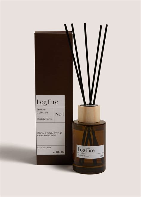 Log Fire Diffuser Brown M698772 Matalan Malta