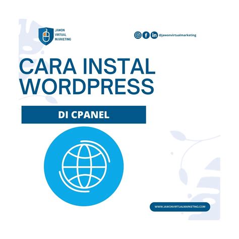 cara install wordpress di cpanel jawon virtual marketing jasa
