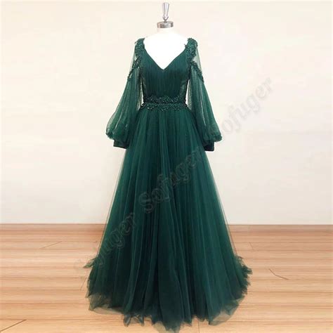 Sofuge 여성을 위한 화려한 이브닝 드레스 바닥 길이 레이스 아플리케 댄스 파티 드레스 맞춤형 드레스 Aliexpress