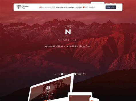 Vue Now Ui Kit Bootstrap Templates And Themes