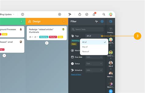 Filter Your Project View MeisterTask