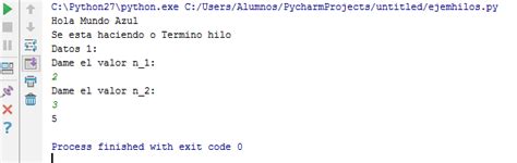 Graficación Unidad 3 Ejemplos De Hilos Hola Mundo
